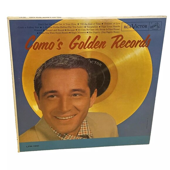 RCA Victor | Media | Perry Como Comos Golden Records Vinyl 981 Rca ...
